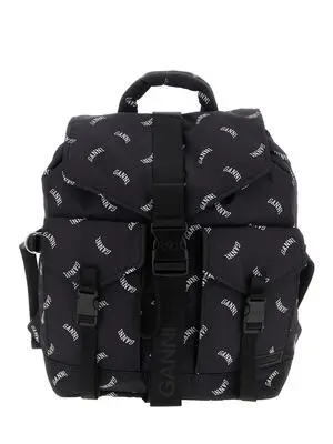 GANNI Backpack - Black