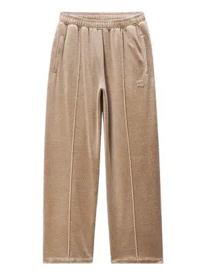 Alexander Wang Allover Hotfix Relaxed Pant - Tan
