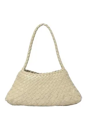 Dragon Diffusion Woven Shoulder Bag - Grey
