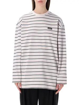 ROTATE BY BIRGER CHRISTENSEN T-shirt - Striped