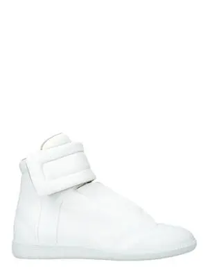 MAISON MARGIELA Future Mid-top Leather Trainers - White