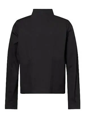 Rick Owens Relaxed-fit High-neck Jacket - Black