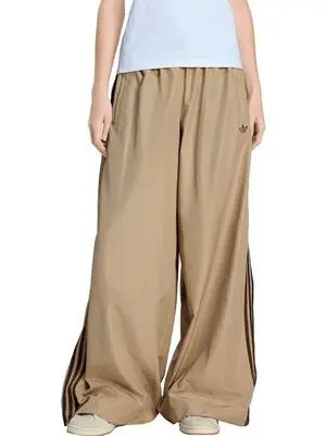 Adidas Originals By Alexander Wang Firebird Adilenium Oversize Track Pants - Stone Khaki/earth Strata