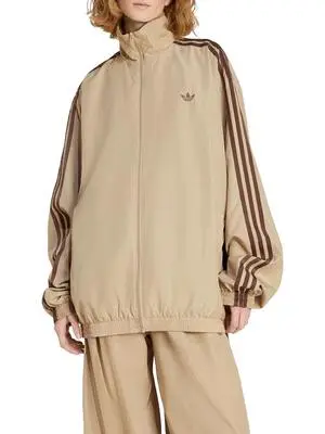 Adidas Originals By Alexander Wang Firebird Adilenium Track Jacket - Stone Khaki/earth Strata