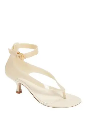 Farm Rio Jelly Kitten Heel Sandal - Ivory