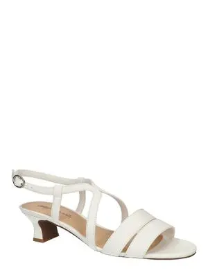 EASY WORKS BY EASY STREET Ankle Strap Sandal White