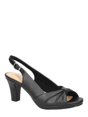 EASY WORKS BY EASY STREET Saturn Slingback Sandal Black