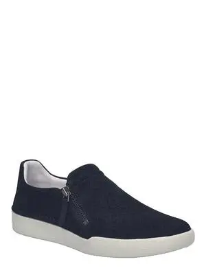 Josef Seibel Claire Side Zip Sneaker - Black
