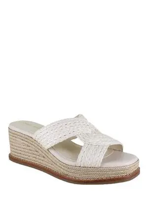 Splendid Daria Platform Wedge Sandal Oat