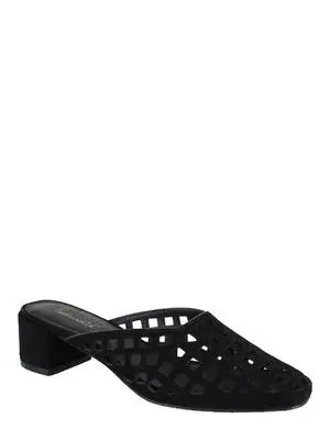 Splendid Ria Geo Cutout Mule - Black