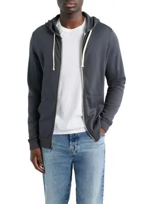 Marine Layer Afternoon Full Zip Hoodie - Asphalt Grey