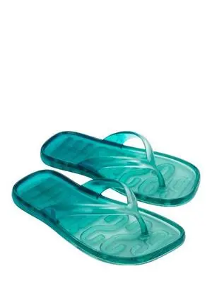 Melissa Flip-flops - Green/blue