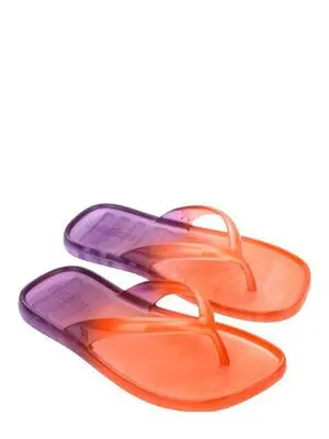 Melissa Flip-flops - Orange/purple