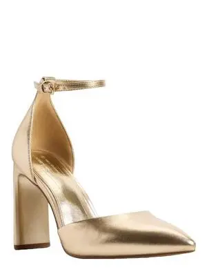 CALL IT SPRING BY ALDO Kimmie Ankle Strap Pumps - Gold