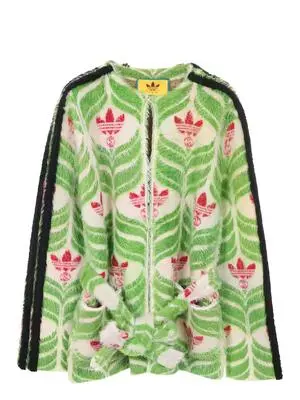 Gucci X Adidas Tie Cardigan - Green