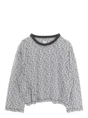 Hermès 2010s Naoussa Chaine-print Top - Black