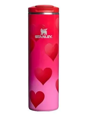 STANLEY Aero Light Transit 16oz Bottle - Rouge Heart Gradient