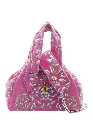VIVIENNE WESTWOOD 2020s Mini Yasmin Corduroy Bag - Pink
