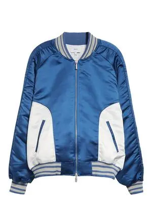 Rhude Chamonix Ski Souvenir Bomber Jacket - Blue