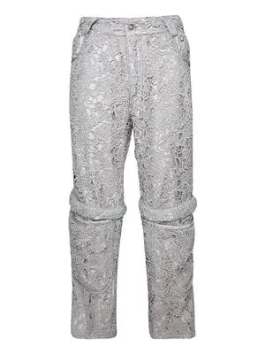 EARTHLING VIP Lust Convertible Biker Pants - White