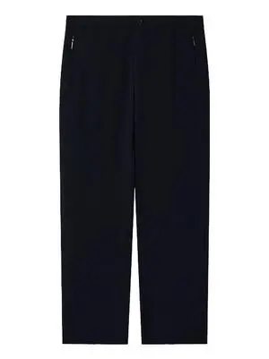 Emporio Armani Icon Crêpe Jersey Trousers - Blue