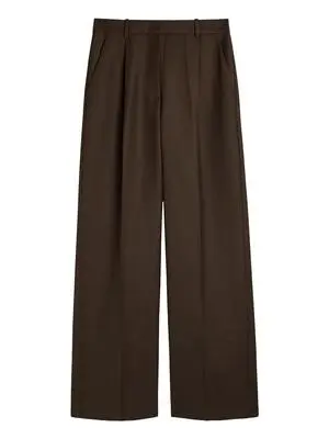 ANINE BING Trent Straight-Leg Trousers