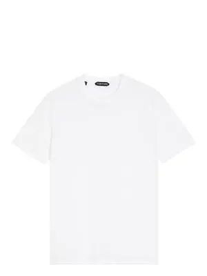 TOM FORD Logo-embroidered Jersey T-shirt