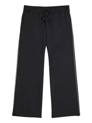 Valentino Garavani Drawstring Twill Track Pants - Black