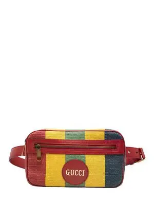 Gucci Baiadera Canvas Stripe Belt Bag Multicolour