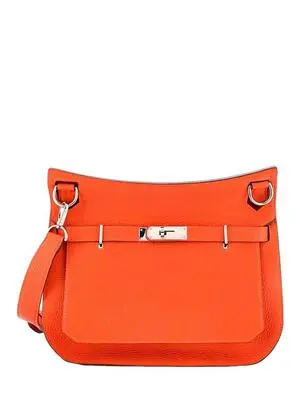 HERMES 28 Jypsiere Bag Clemence - Orange