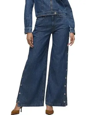 Hudson Jeans James High-rise Wide-leg Jeans - Bedford Cord