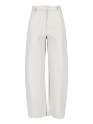 Max Mara Barrel Wide Pants - White
