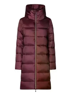 SAVE THE DUCK Lysa Hooded Padded Coat - Red