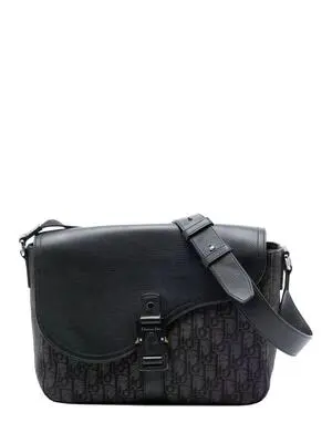 Dior Saddle Messenger Bag - Black