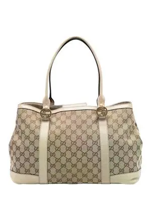 Gucci Gg Canvas Miss Gg Tote - Brown