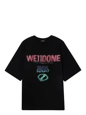 We11Done Printed Graphic T-shirt - Black