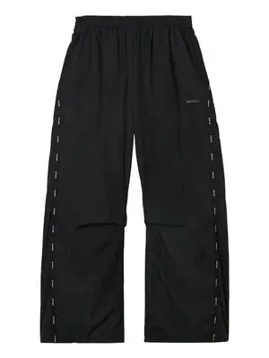 We11Done Side-stripe Trousers - Black