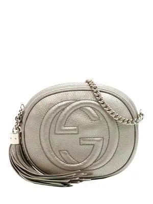 Gucci Mini Soho Chain Crossbody Bag - Gold