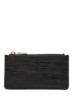 LOUIS VUITTON 1998 Epi Pochette Cles - Black