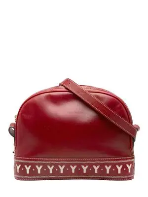 Saint Laurent 1990-2000 Leather Dome Shoulder Bag - Red