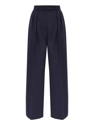 ANINE BING Lou Trousers Navy Blue