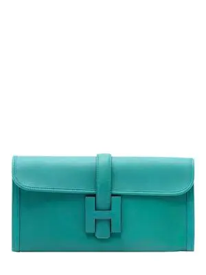 Hermès 2016 Jige Elan 29 Clutch - Blue