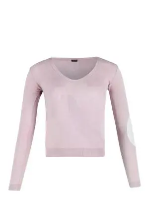 JOSEPH V-neck Sweater - Pink
