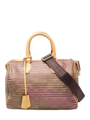 LOUIS VUITTON Monogram Eden Speedy Bandouliere 30 Satchel - Brown