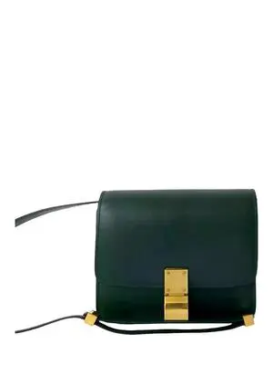 Celine 2019 Small Classic Box Crossbody Bag - Green