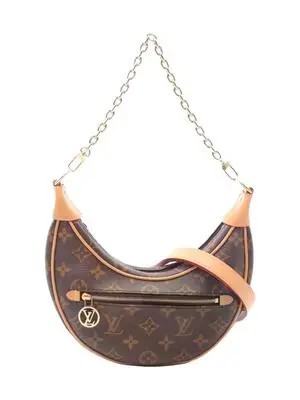 LOUIS VUITTON 2010s Monogram Shoulder Bag - Brown
