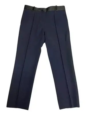 Celine Belt-loops Straight Trousers - Blue