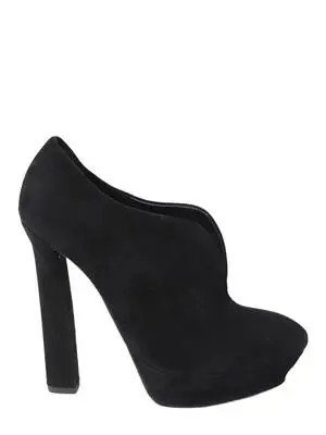 Bottega Veneta Suede Platform Pumps - Black