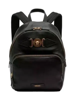Versace Leather Medusa Biggie Backpack 2010-2025 - Black