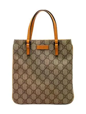 Gucci Gg Supreme Handbag - Brown